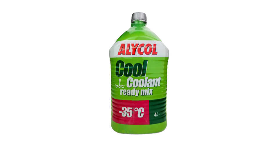 Alycol Cool Ready -35°C 4L - készrekevert fagyálló hűtőfolyadék