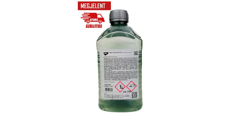 MOL Hygi Flow Forte felületfertőtlenítő koncentrátum 1L - LM Hungarolube